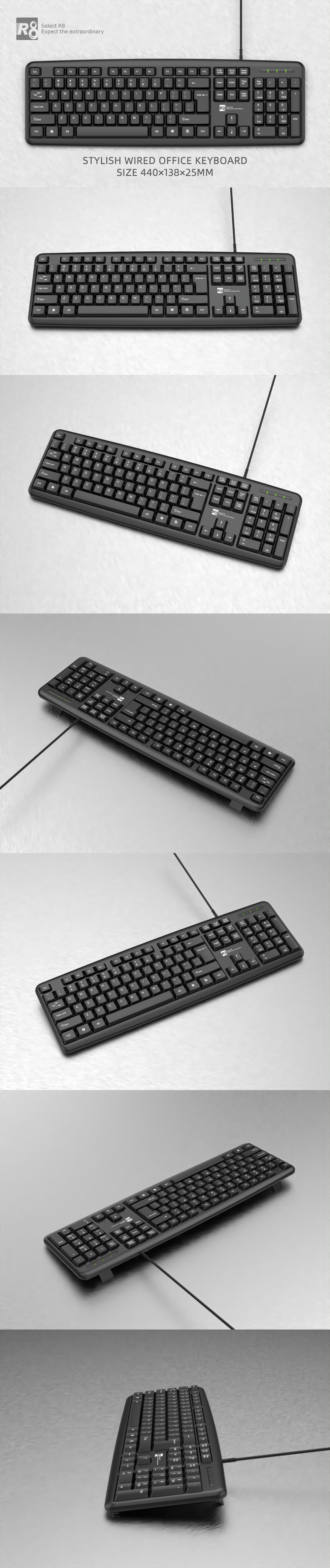 Standard keyboard-K111, Custom OEM Manufacturer| Select R8